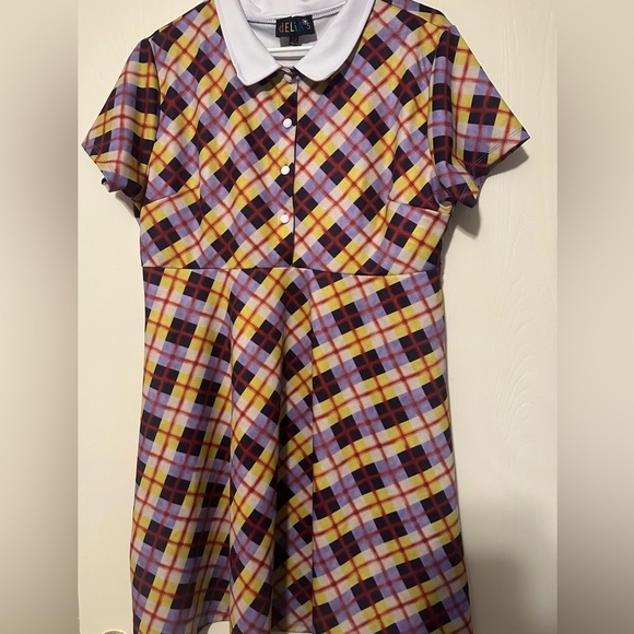 dELiA*s | Dresses | Delias By Dolls Kill Plus Size X All Hail Me Plaid ...
